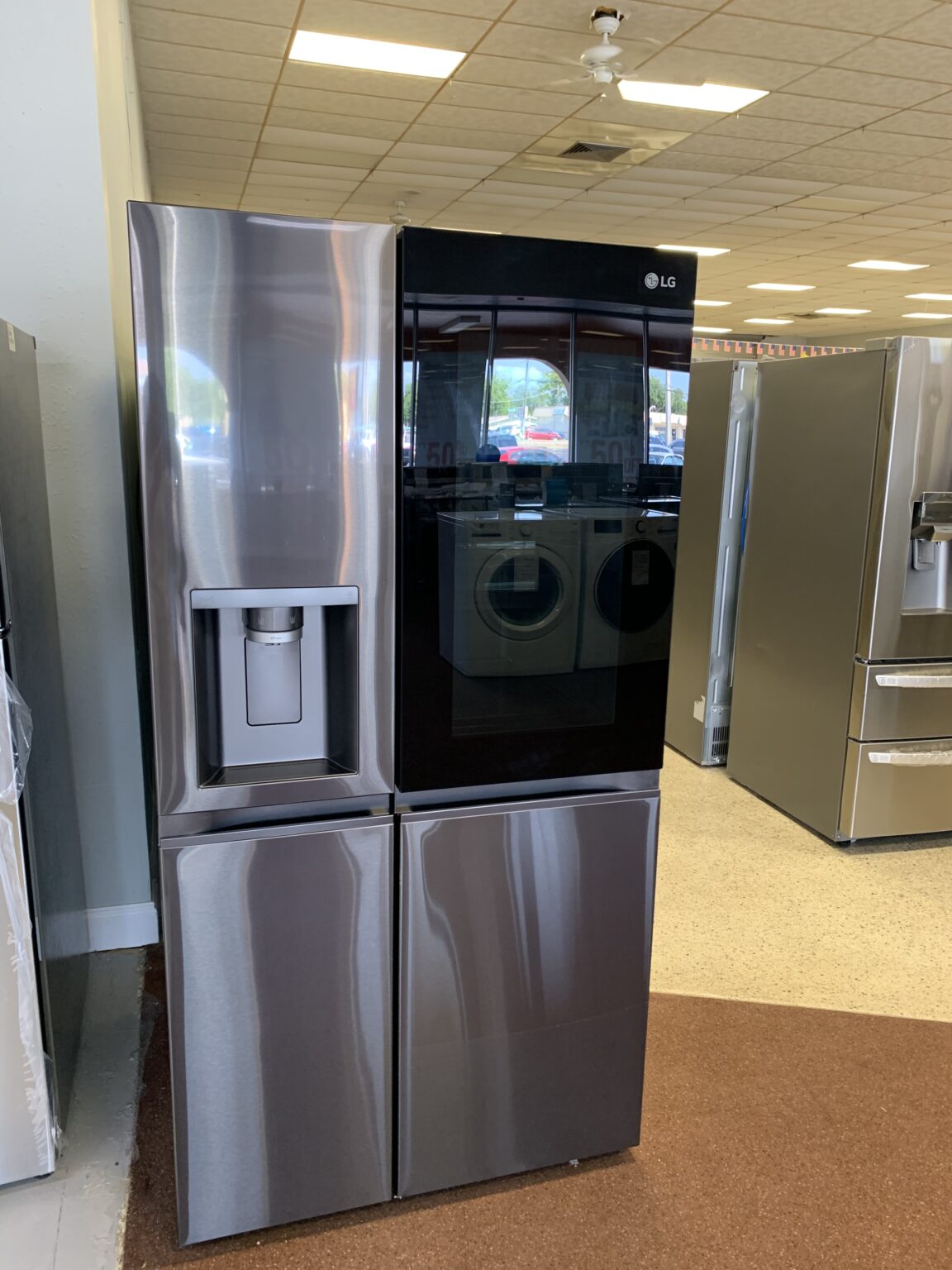 27 cu. ft. Side-By-Side InstaView™ Refrigerator – Appliances 4 Less ...